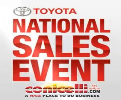Conicelli.com: Conicelli Toyota's July 2010 TV Ad: Toyota's National ...