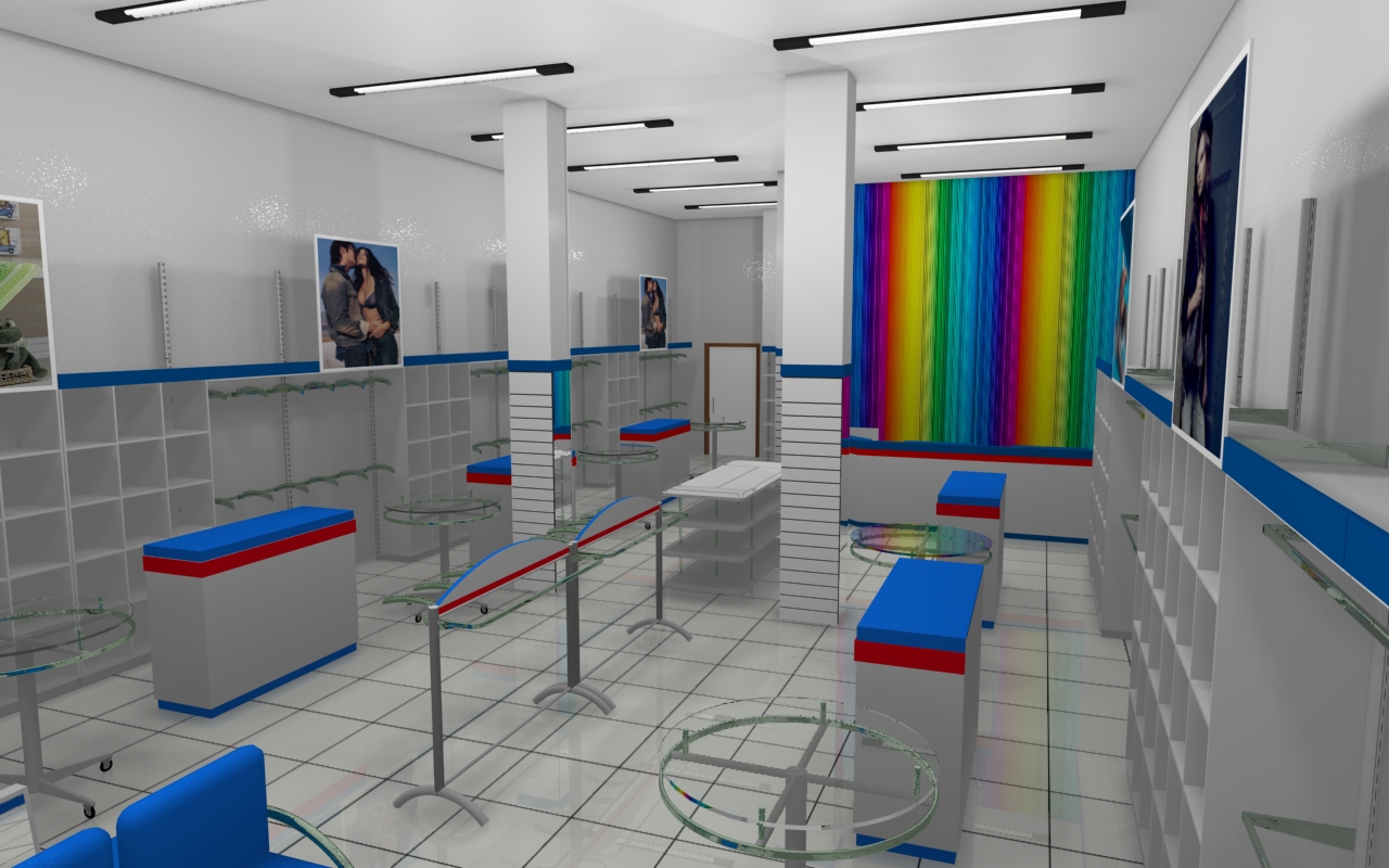 Alan Designers: Loja Arco-Iris