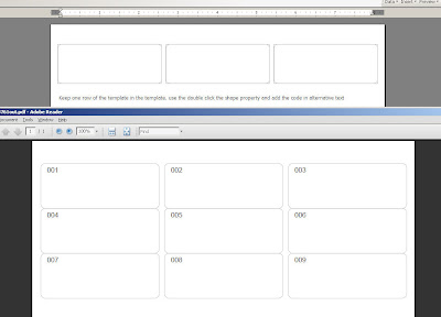 Avery label Print Template