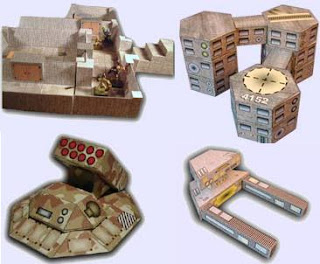 RPG Floor Plan, Building & Vehicle Papercrafts | Papercraft Paradise ...