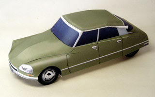 Citroën DS Papercraft | Papercraft Paradise | PaperCrafts | Paper ...