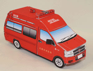 Ambulance & Fire Truck Papercrafts | Papercraft Paradise | PaperCrafts ...