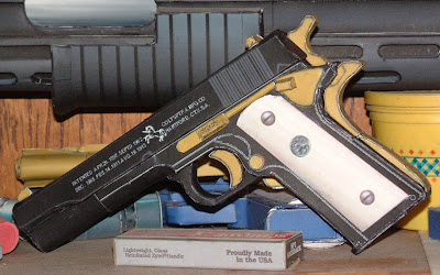 45 cal. Pistol Papercraft | Papercraft Paradise | PaperCrafts | Paper ...