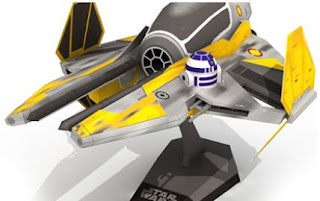 Star Wars Papercraft: ETA-2 Anakin’s Jedi Starfighter | Papercraft ...