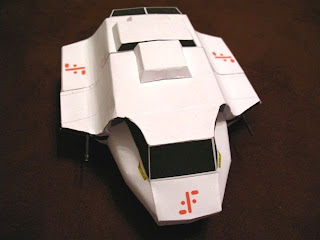 V: Visitor Skyfighter Papercraft | Papercraft Paradise | PaperCrafts ...