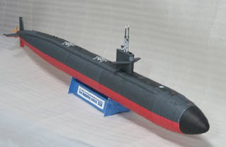 Los Angeles Class Submarine Papercraft | Papercraft Paradise ...