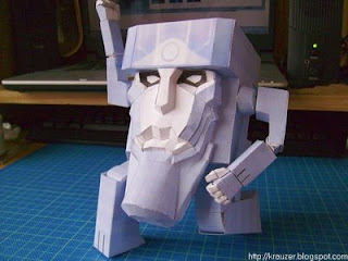 Gurren Lagann Papercraft: Agodego | Papercraft Paradise | PaperCrafts ...