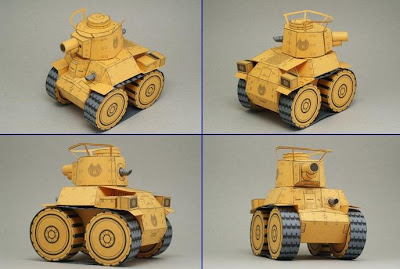 SD Chiha Tank Papercraft | Papercraft Paradise | PaperCrafts | Paper ...