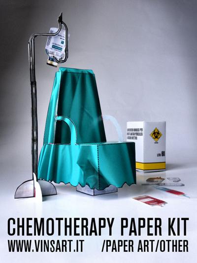 Chemotherapy Papercraft Kit | Papercraft Paradise | PaperCrafts | Paper ...