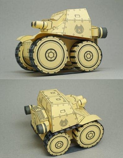 SD L3/35 Tank Papercraft | Papercraft Paradise | PaperCrafts | Paper ...