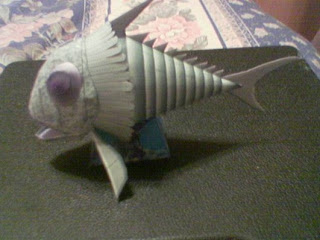 Stingray: Titan's Terror fish Papercraft | Papercraft Paradise ...