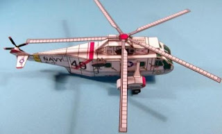 SH-3 Sea King Helicopter Papercraft | Papercraft Paradise | PaperCrafts ...