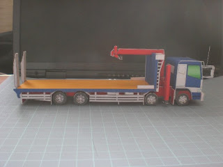 Free Papercraft and Paper Model: Self Loader Truck Papercraft