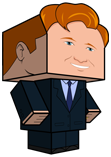 Celebrity Papercraft: Conan O'Brien | Papercraft Paradise | PaperCrafts ...