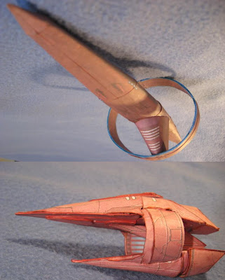 Star Trek Papercraft: Vulcan Sh'Ran & Vulcan Maymora DSRV | Papercraft ...