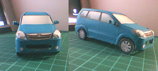 Toyota Avanza Papercraft | Papercraft Paradise | PaperCrafts | Paper ...