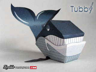 Tubby Eat Coin Papercraft | Papercraft Paradise | PaperCrafts | Paper ...