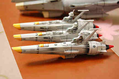 Space Battleship Yamato Papercraft : Escort Vessels | Papercraft ...