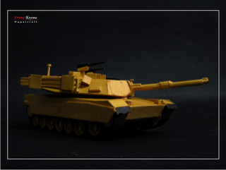 M1A1 Abrams Tank Papercraft 2 | Papercraft Paradise | PaperCrafts ...