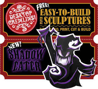 Desktop Gremlin: Shadow Eater Papercraft | Papercraft Paradise ...