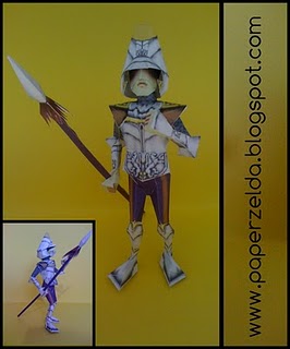 Zelda: Captain Viscen Papercraft | Papercraft Paradise | PaperCrafts ...
