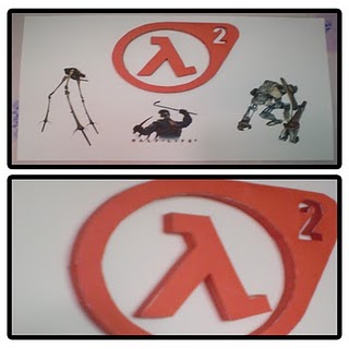 Half-Life 2 Logo Papercraft | Papercraft Paradise | PaperCrafts | Paper ...