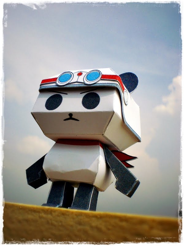 Panda-Z: The Robonimation - Pan-Taron Papercraft | Papercraft Paradise ...
