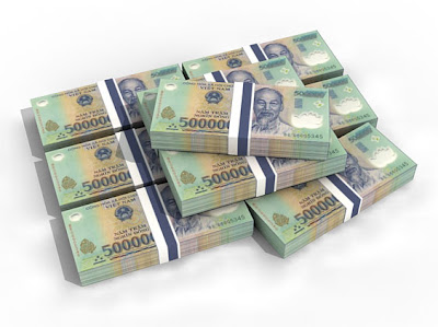 Vietnamese Banknote Papercraft: 50000 Dong