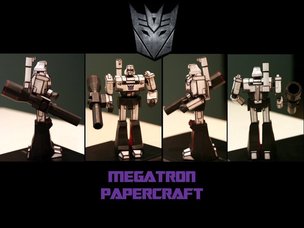 Transformers: G1 Megatron Papercraft | Papercraft Paradise ...