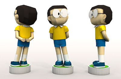 Doraemon Nobita Papercraft | Papercraft Paradise | PaperCrafts | Paper ...