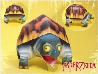 Zelda Snapper Papercraft | Papercraft Paradise | PaperCrafts | Paper ...