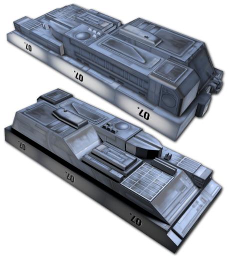 Aliens: USS Sulaco Papercraft Belly | Papercraft Paradise | PaperCrafts ...