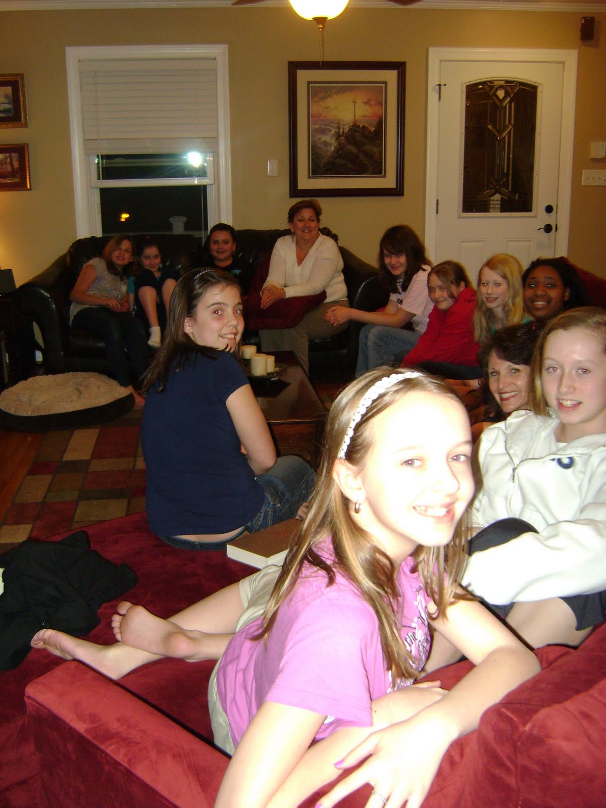 The Herndon Herald: 7th grade girls sleepover