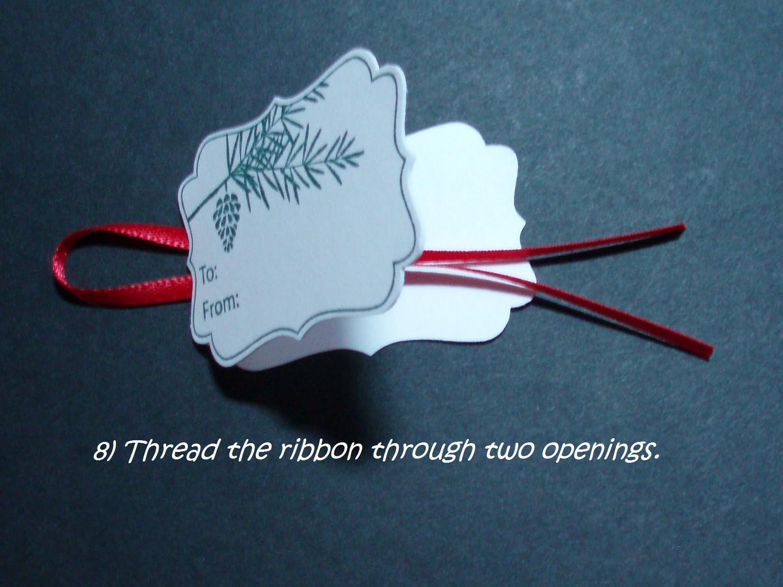 Seongsook's Creations: Gift Tags made with a decorative label punch