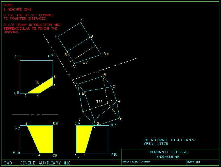Swanson Engineering: True Size and Shape