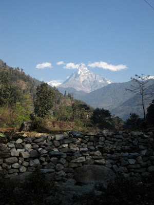Dubai: it's me! in the UAE!: Nepal 6: stone steps from Naya Pul to Ulleri