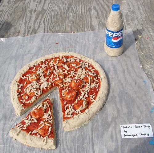 Paper Airplane Design: Mashed Potato Sculptures