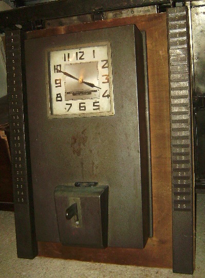 pointeuse usine industriel loft atelier ancien Enregistreuse Lambert