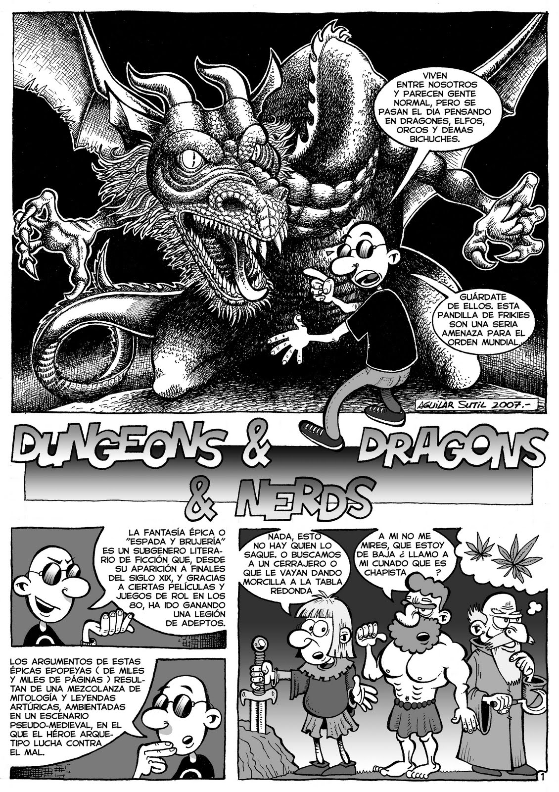 DUNGEONS & DRAGONS & NERDS