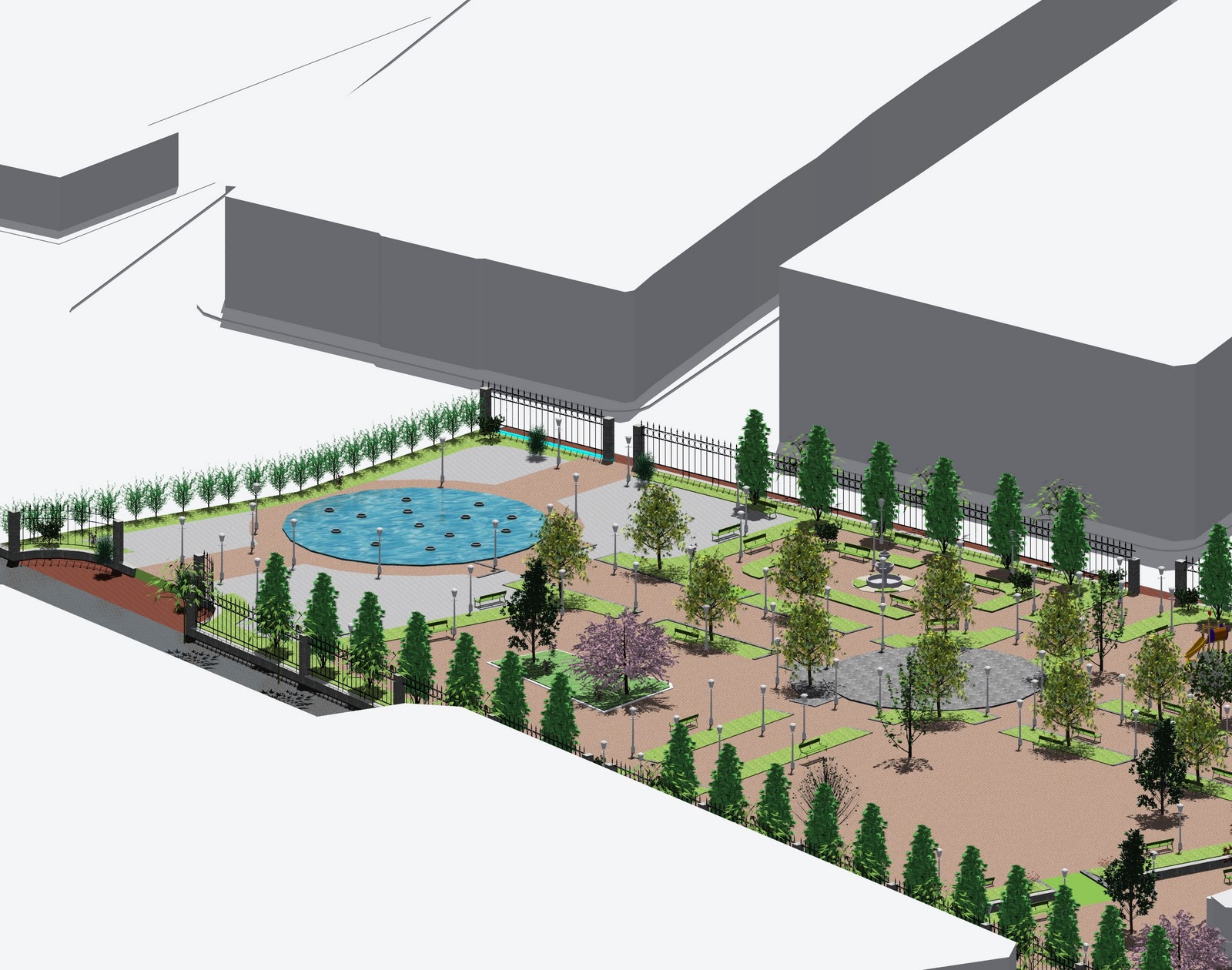 manupolis: Renders de parques