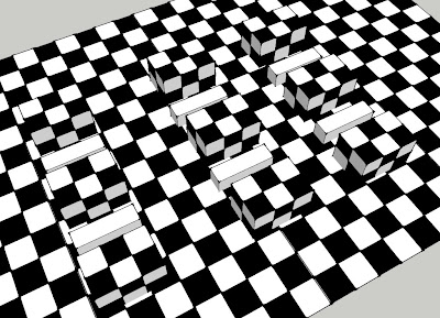 Jean Baty digital design and visualisation: Rhythm/Repetition Abstract