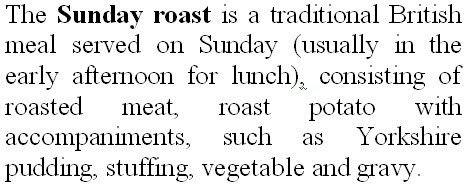 A little bit of everything: Sunday Roast