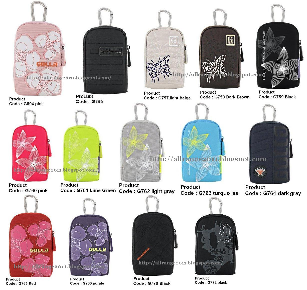 AllRanGe: Golla Digi Bags