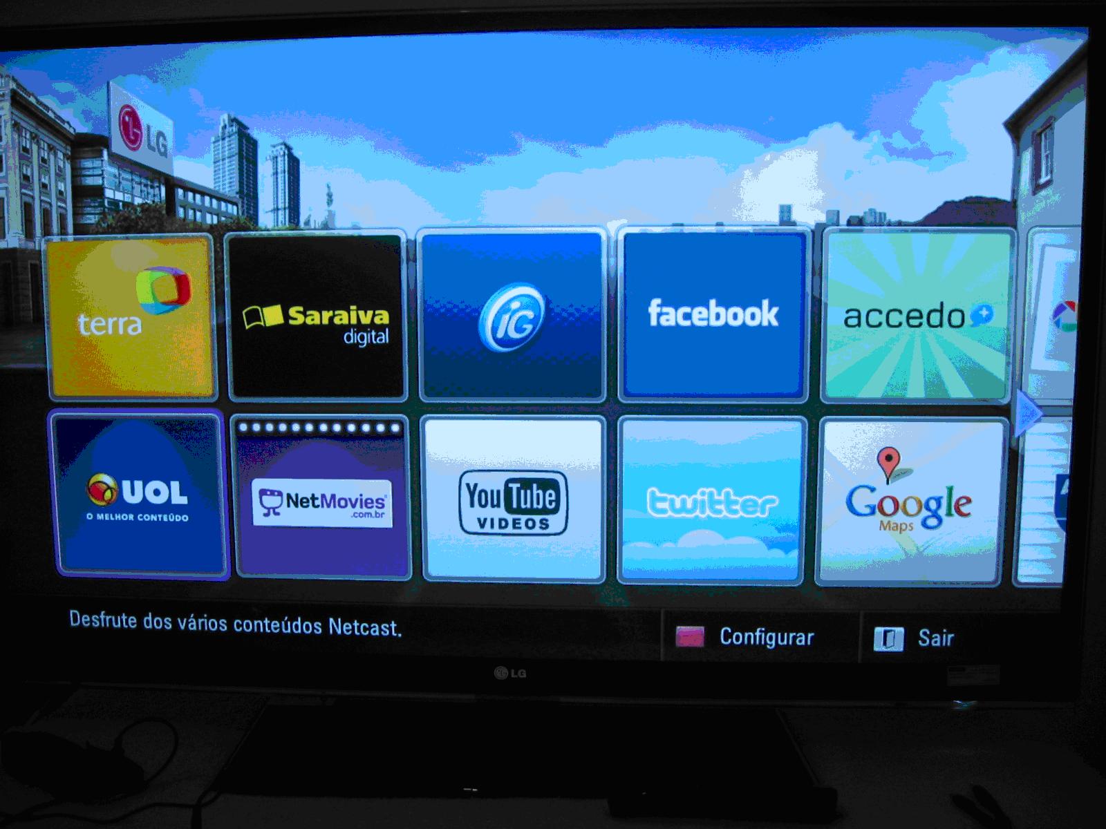 Navegue na internet com o aplicativo NetCast ~ Minha Casa