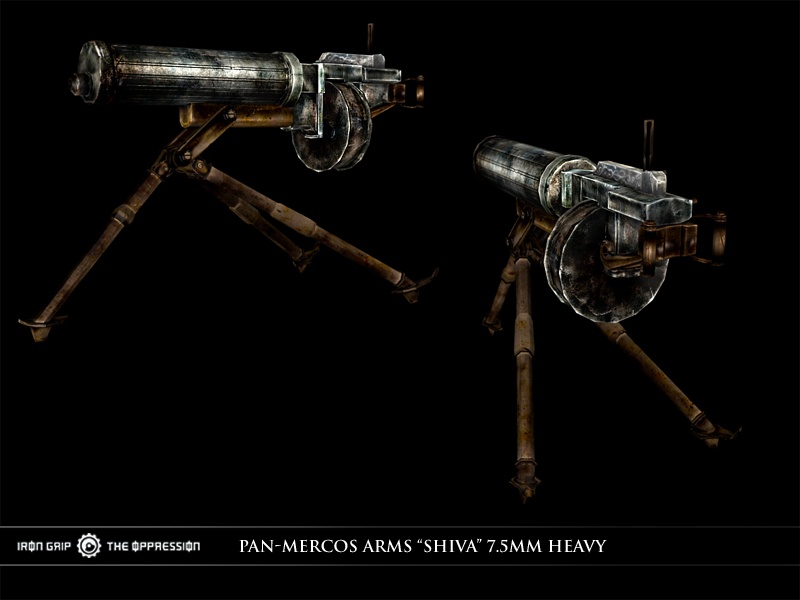 Arjun Gupte: SteamPunk Weapon Design:IrongGrip