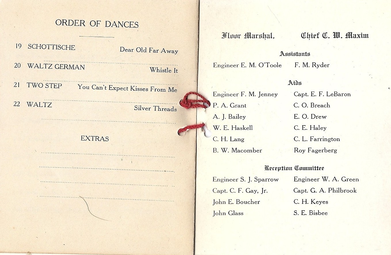 Recollecting Nemasket: The Annual Firemen's Ball