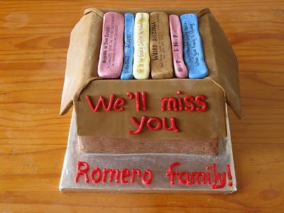 Custom Cakes by Kim: Moving Box Cake