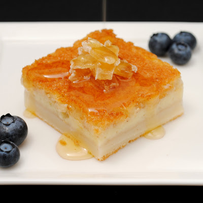 JULES FOOD...: JAPANESE CUSTARD MOCHI SQUARES