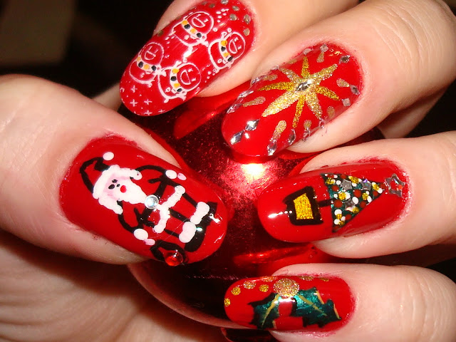 *DriEsmaltes*: Natal - nail art, inspirações