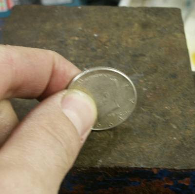 In One Era And Out The Other: How To Make A Ring From A Silver Coin